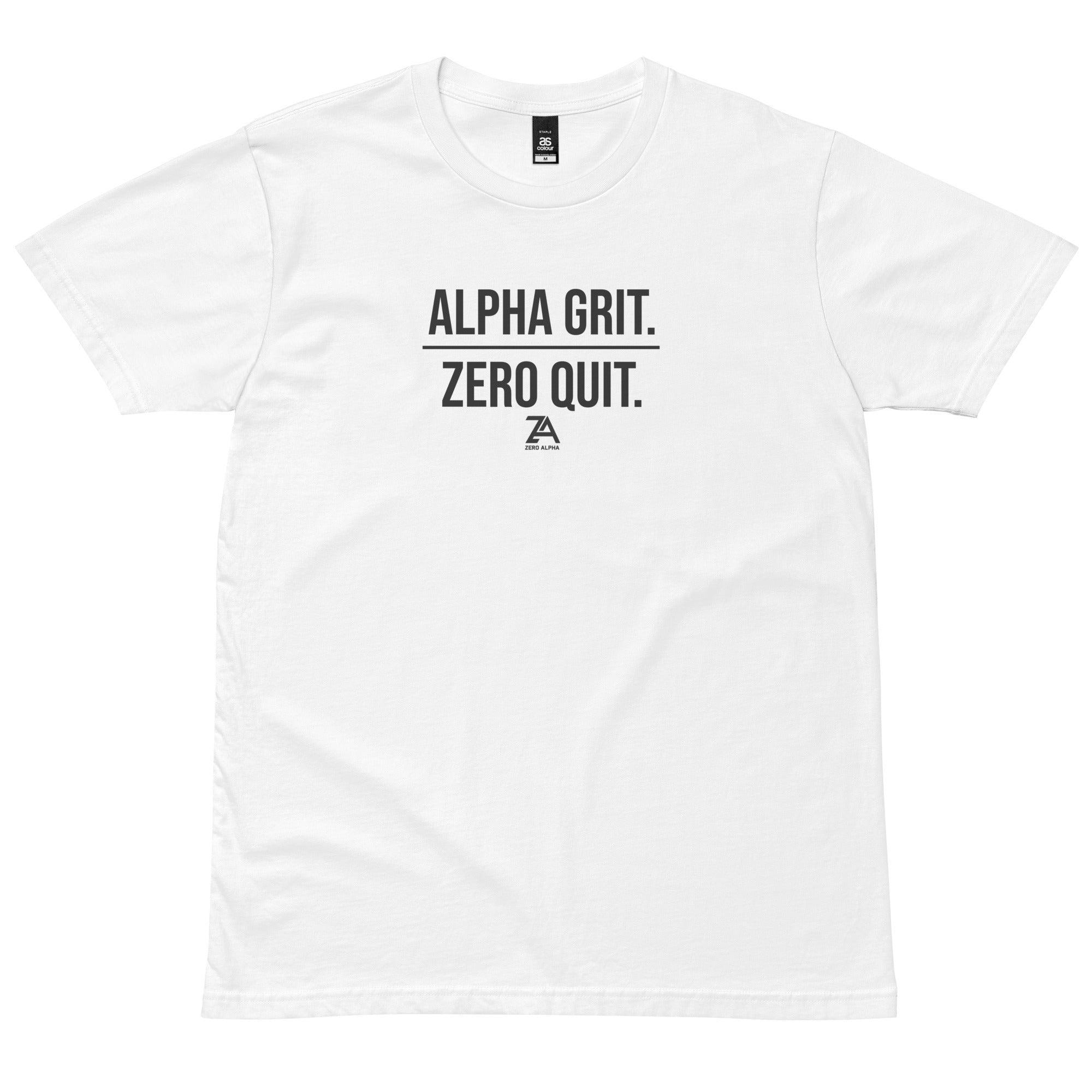 Alpha Grit. Zero Quit. Day Ops – Zero Alpha Apparel